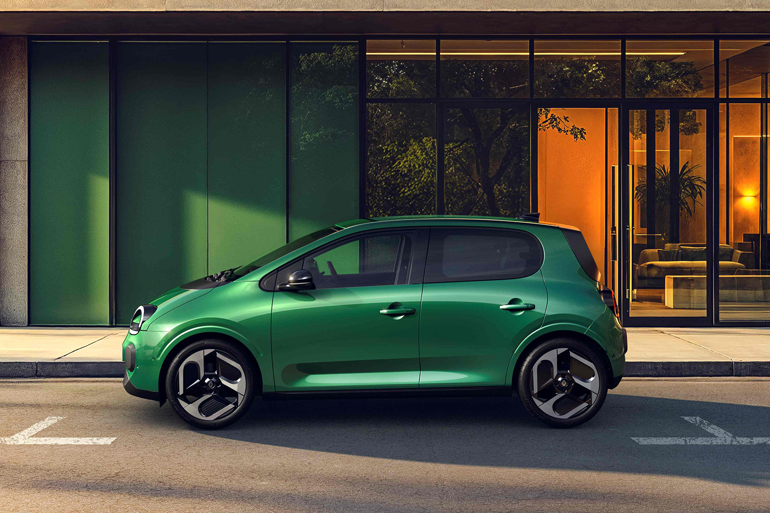 Ny el-Twingo bliver lille, sød og billig med et minibatteri ...