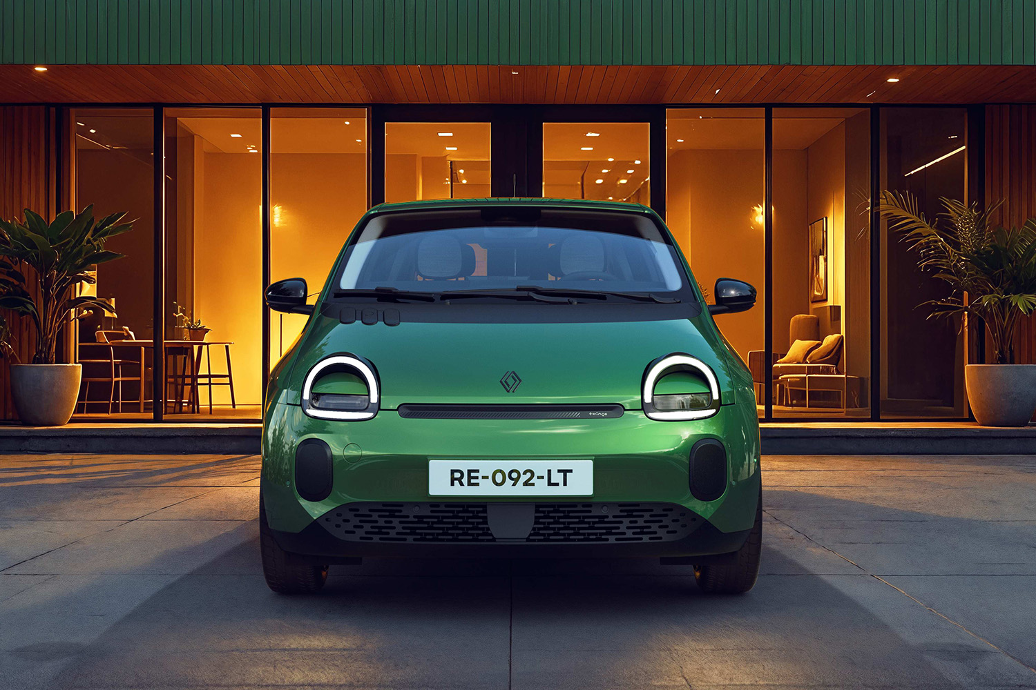 Ny el-Twingo bliver lille, sød og billig med et minibatteri ...