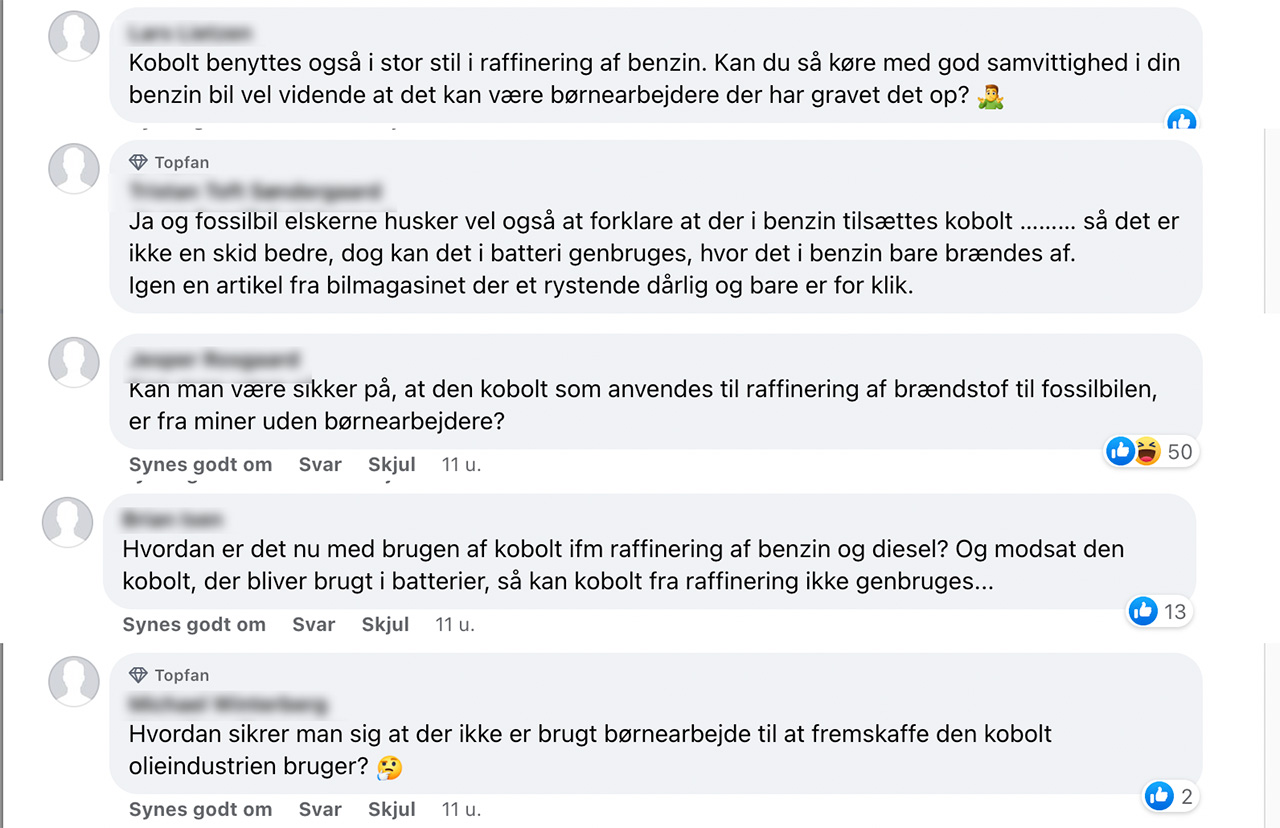Faktatjek: Bruger man kobolt til at lave benzin? | bilmagasinet.dk
