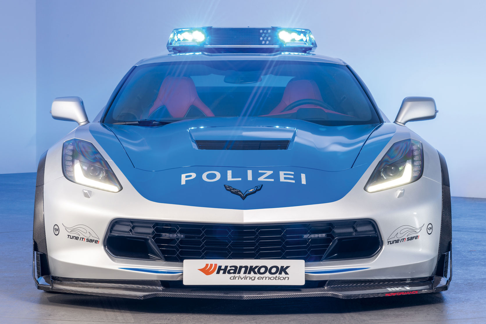 Se tysk politis nye Corvette C7 – og resten af deres pimpede ...