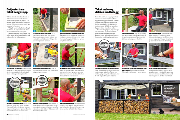 Vedstabel som levegg | gjoerdetselv.com