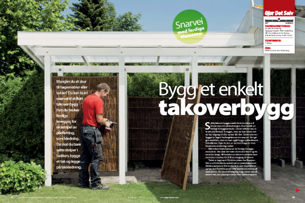 Sykkelskur - slik bygger du et skur til sykler | Gjør Det Selv