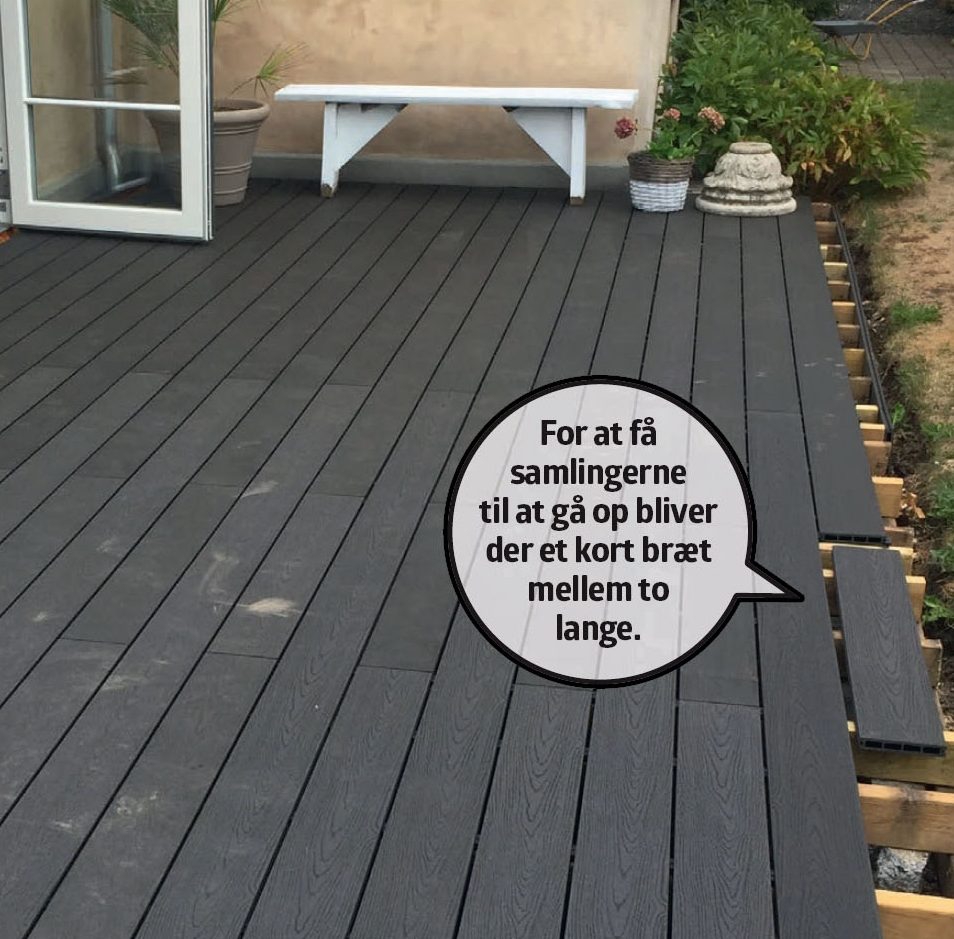 Slip for vedligehold med en terrasse i komposit | Gør Det Selv