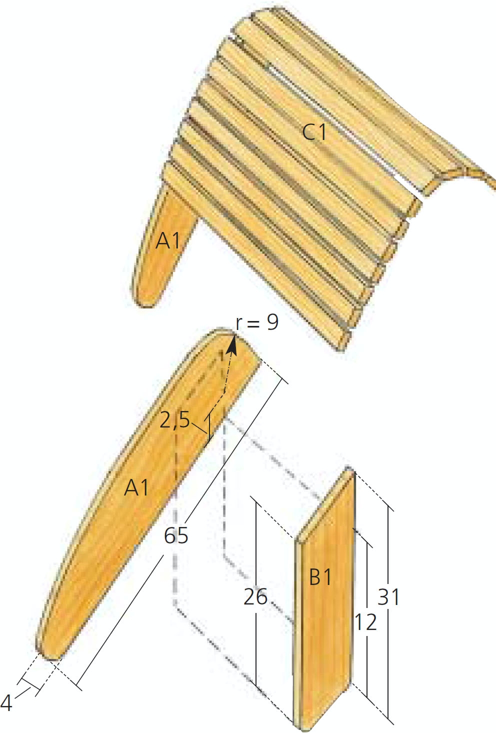 Amerikansk Adirondack-stol – bygg den själv! | Gör Det Själv