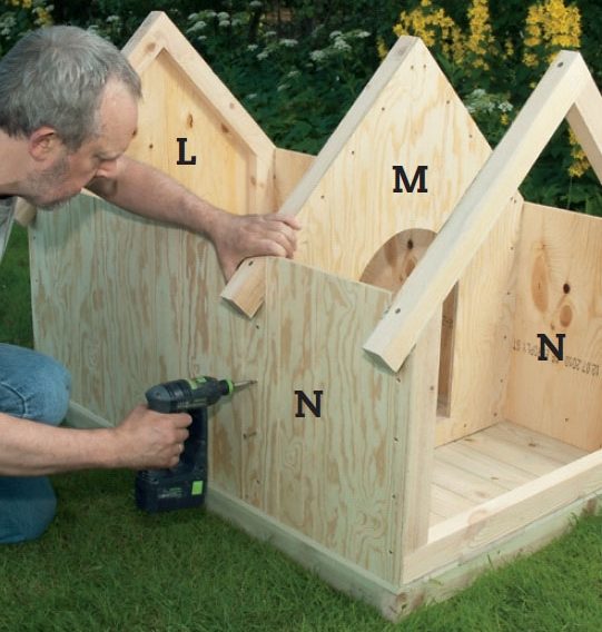 Byg selv et isoleret hundehus | goerdetselv.dk