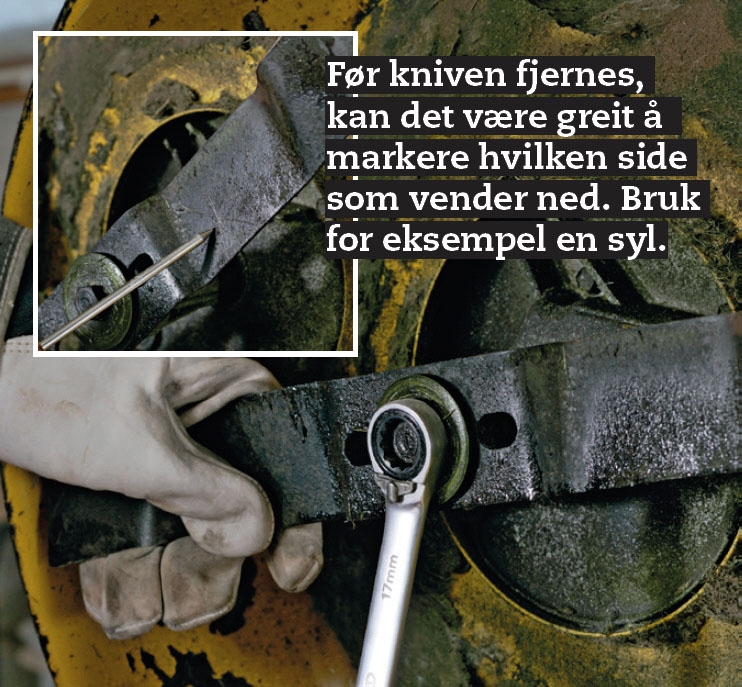 Slipe gressklipper kniv: Slik gjør du | Gjør Det Selv