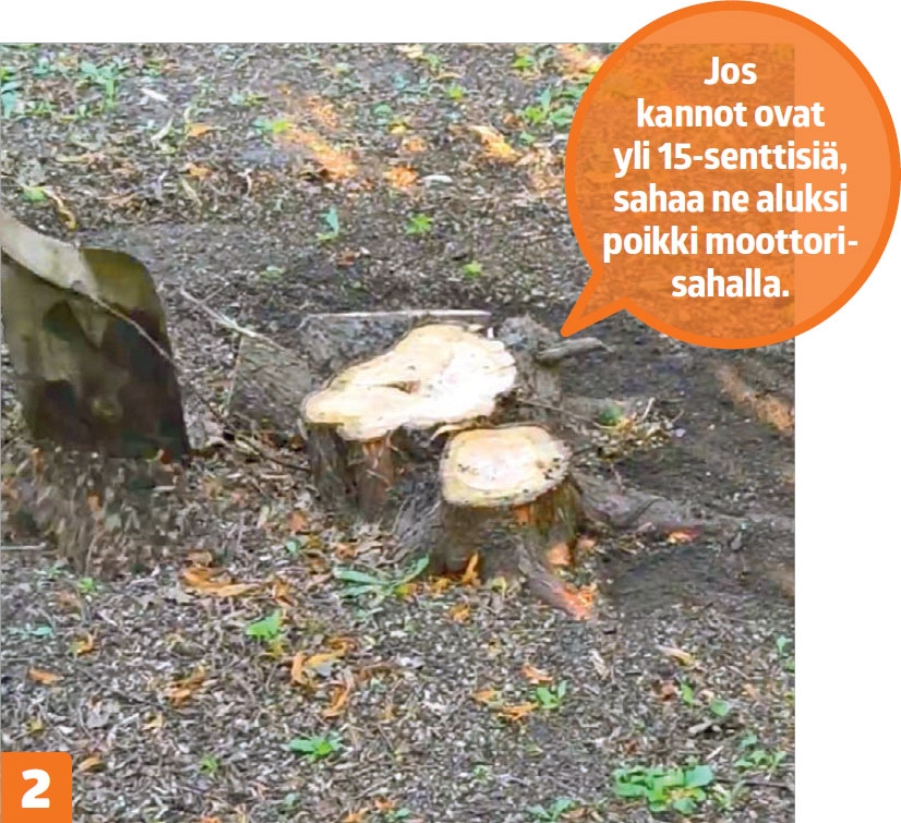 Jyrsi kannot pois | Tee Itse