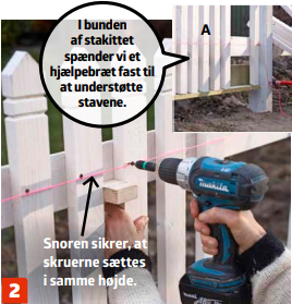 Stakit: Byg stakit der holder i 30 år! | Gør Det Selv