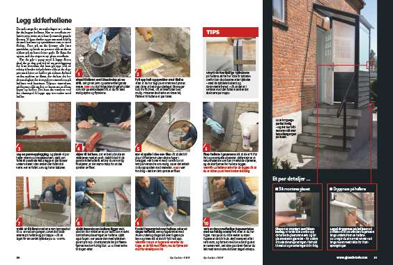 Ny inngang i Glass og skifer | Gjør Det Selv