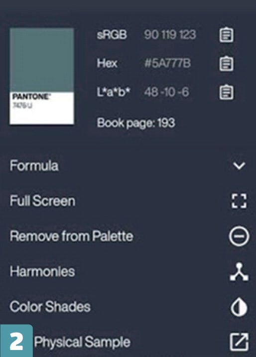 Hitta färgkoder med Pantones Colour Match Card | gds.se
