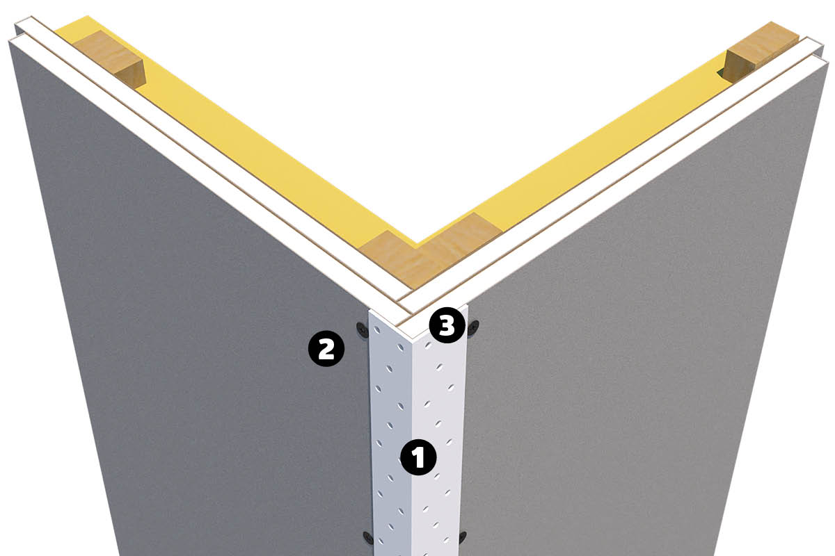Sådan får du stærke og skarpe gipshjørner | Gør Det Selv