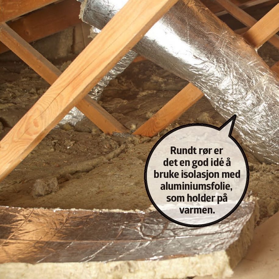 Tett isolasjon på loft med takstoler | gjoerdetselv.com