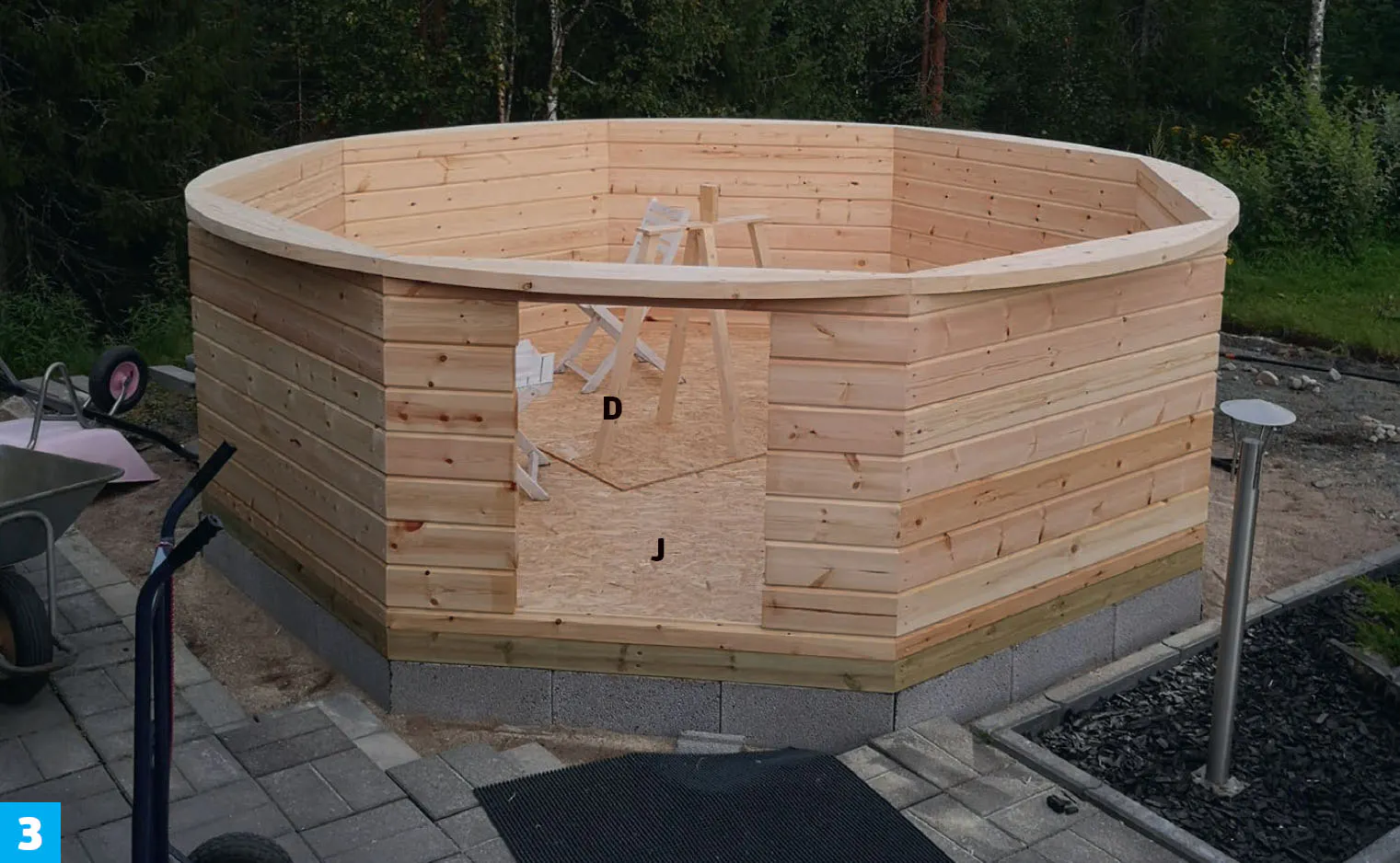 Grillikota tähtinäköalalla | teeitse.com