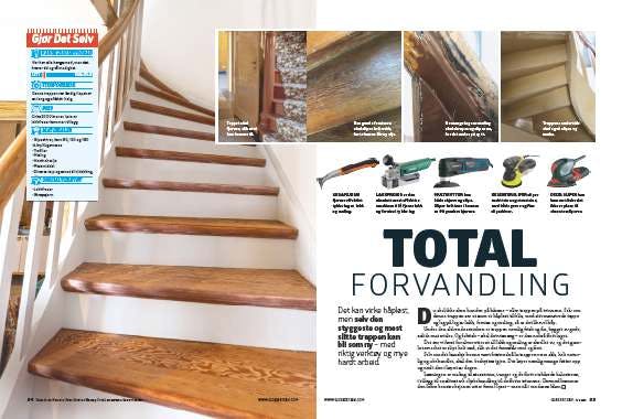 Nytt liv til en gammel trapp | gjoerdetselv.com