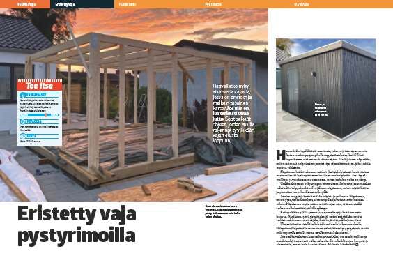 Eristetty vaja pystyrimoilla | teeitse.com