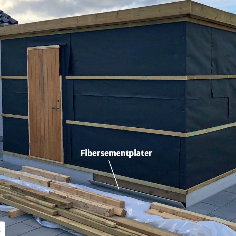 Isolert utebod med listekledning | gjoerdetselv.com