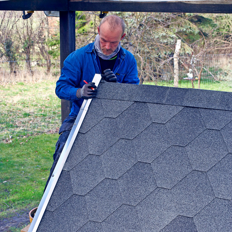 Tagpap med shingles: Sådan gør du | gds.se