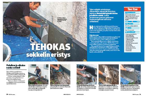 Tehokas sokkelin eristys | teeitse.com