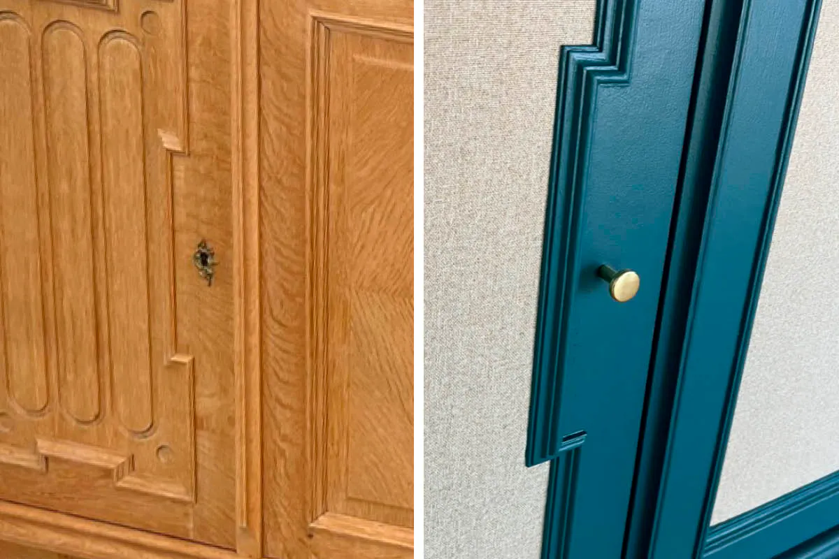 Upcycling: Galen förvandling av gammal skänk | gds.se