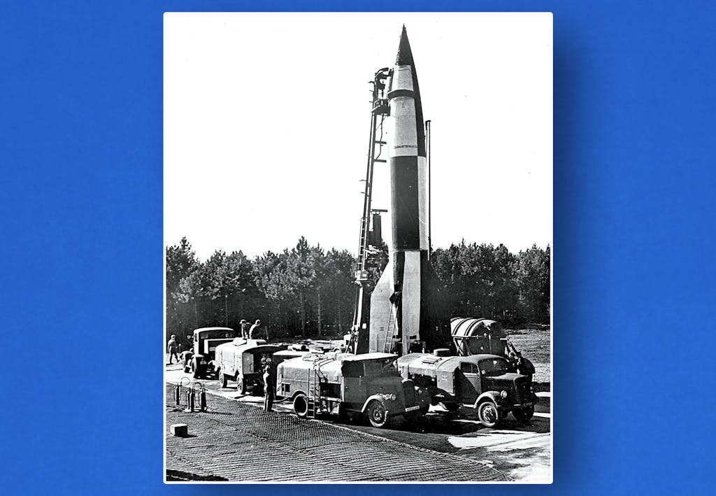 Kz-fanger byggede Hitlers V-2-raket | Historienet.dk