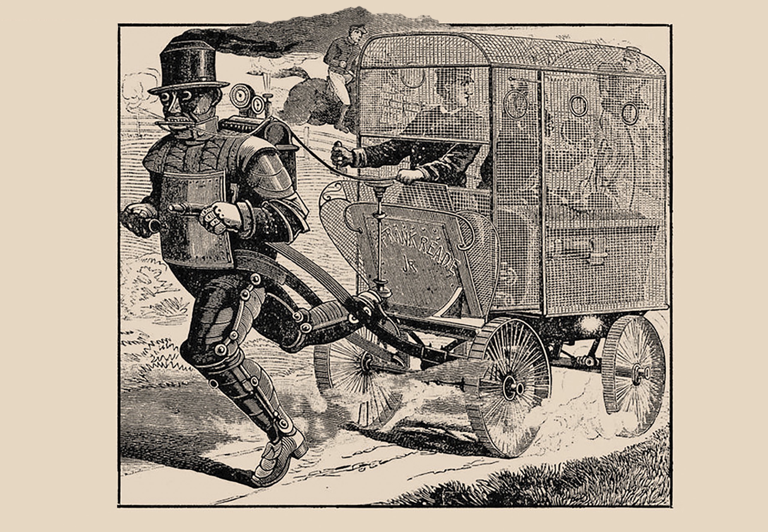 Robotmand skulle erstatte heste | historienet.dk