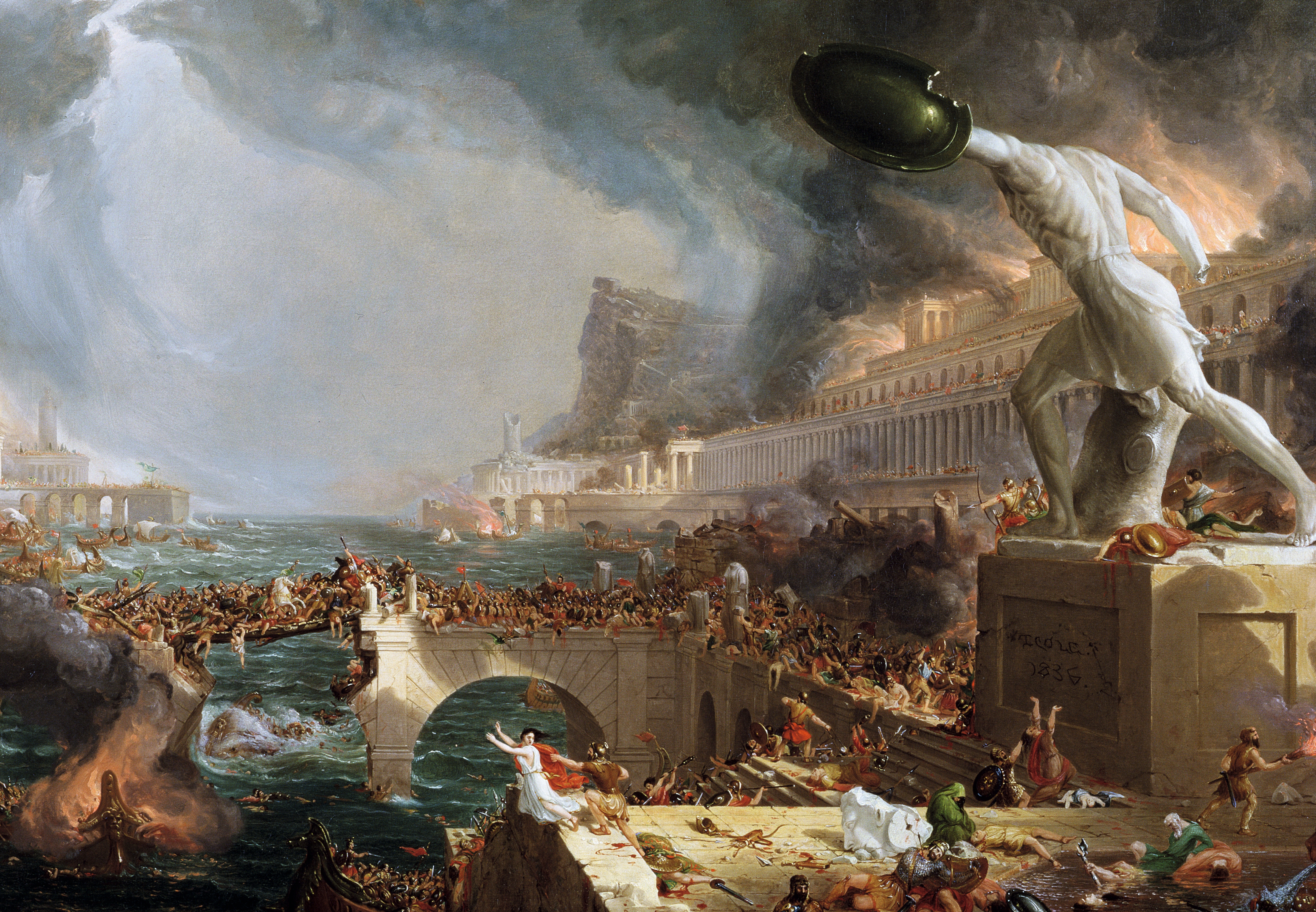 Roms fall fick betydelse för hela Europa | Varldenshistoria.se