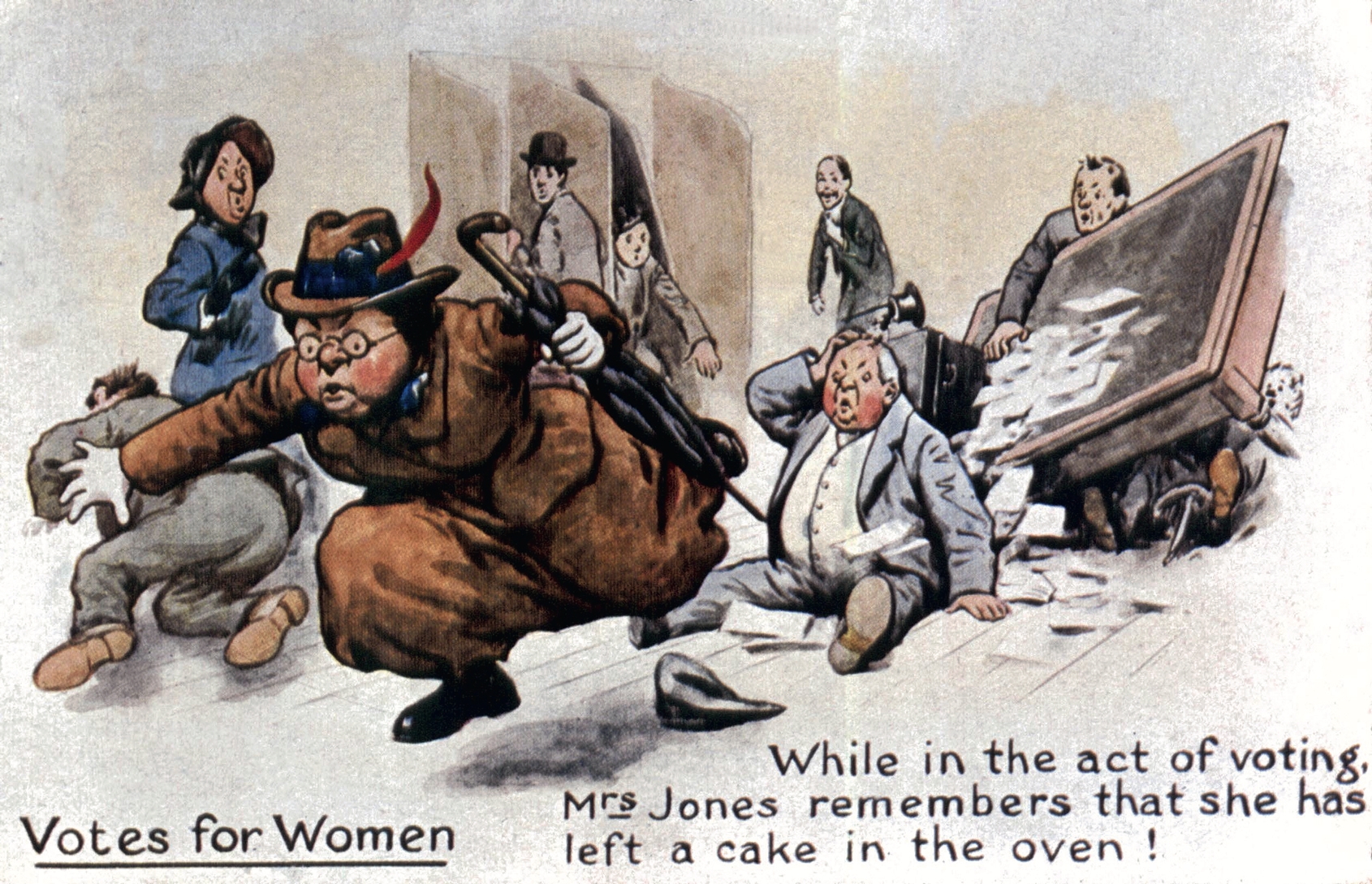 Suffragetter ville bombe sig til stemmeret | historienet.dk