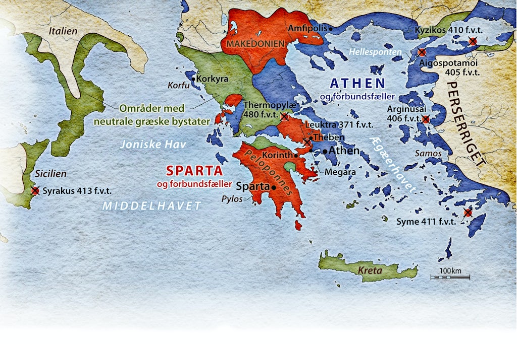 Krigerstaten Sparta | Historienet.dk