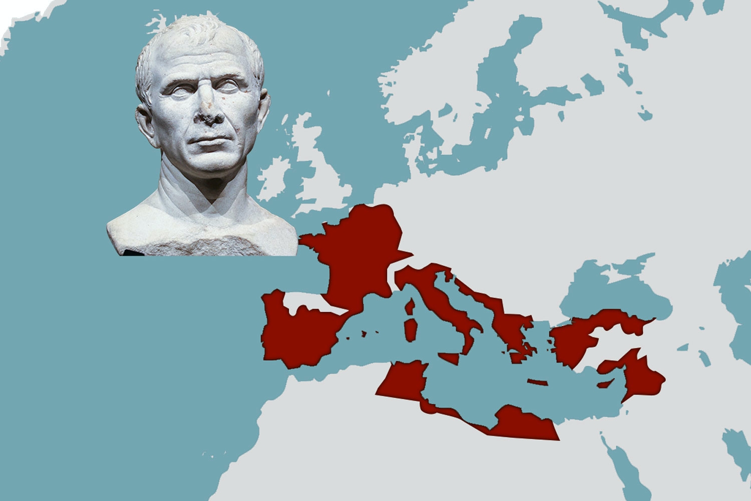 Hur stort var romarriket? | varldenshistoria.se