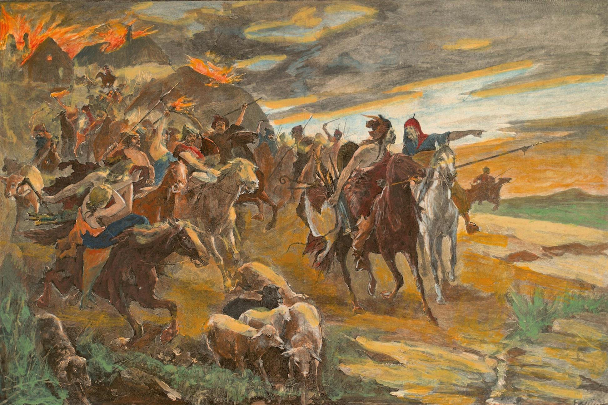 Hunerkongen Attila - Guds straff over de kristne | Historienet.no