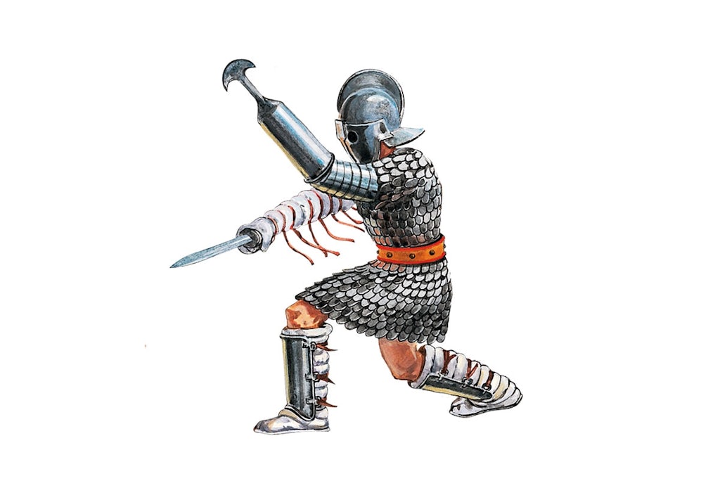 Gladiatorerne var specialister | Historienet.dk
