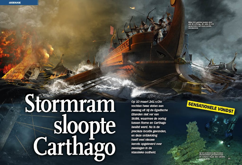 Nieuw nummer: Stormram sloopte Carthago | historianet.nl