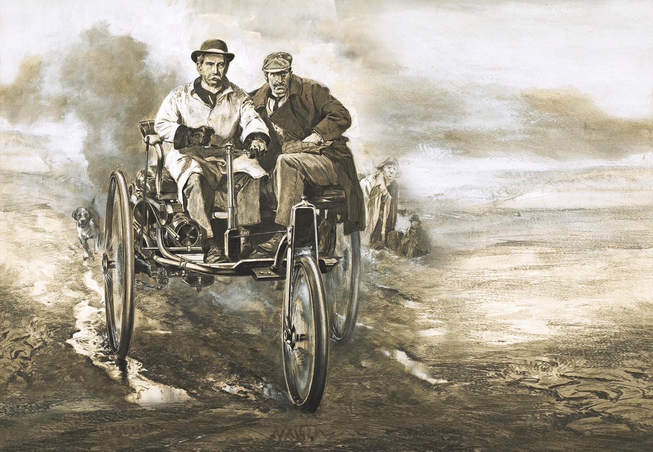 Wie bouwde de eerste auto? | historianet.nl