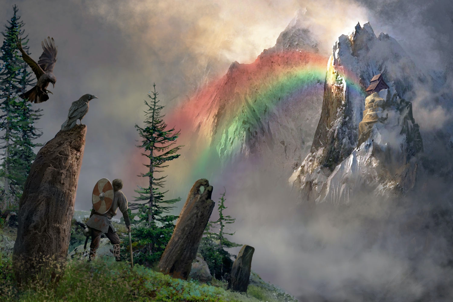 Valhall og asatro | slik var vikingenes paradis | historienet.no