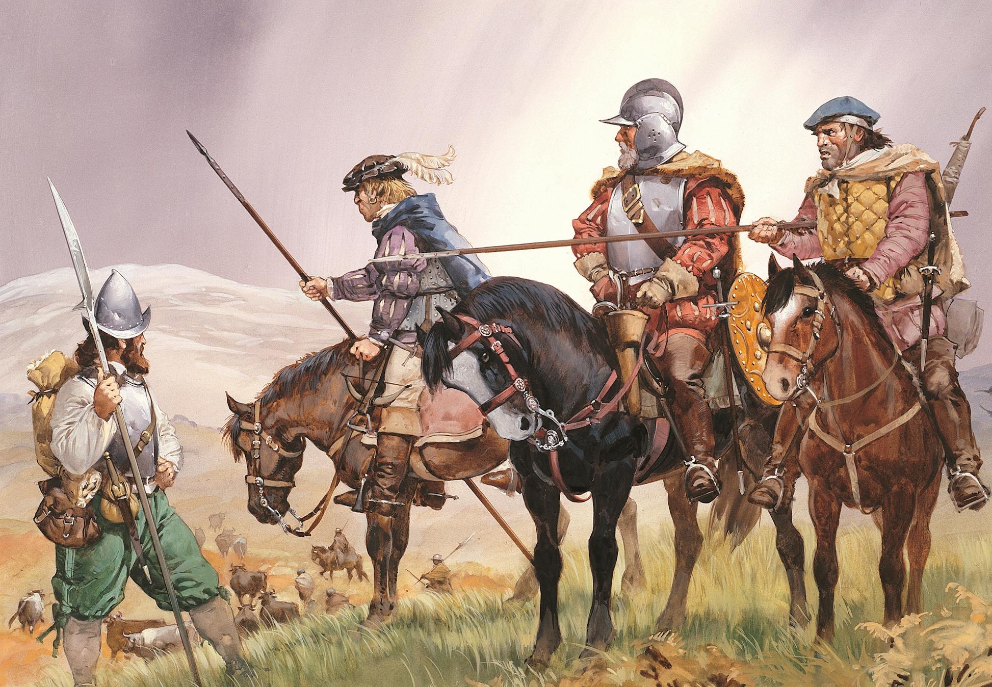 Skotske og engelske klaner stjal hinandens kvæg i 1500-tallet ...