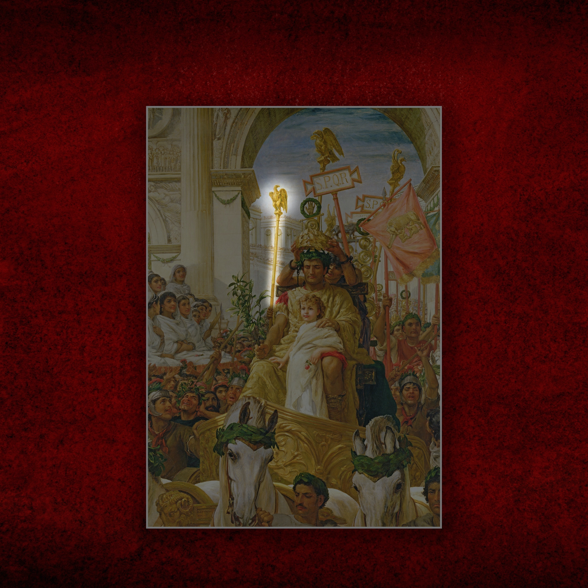 Varför bar Caesar en krans på huvudet? | varldenshistoria.se