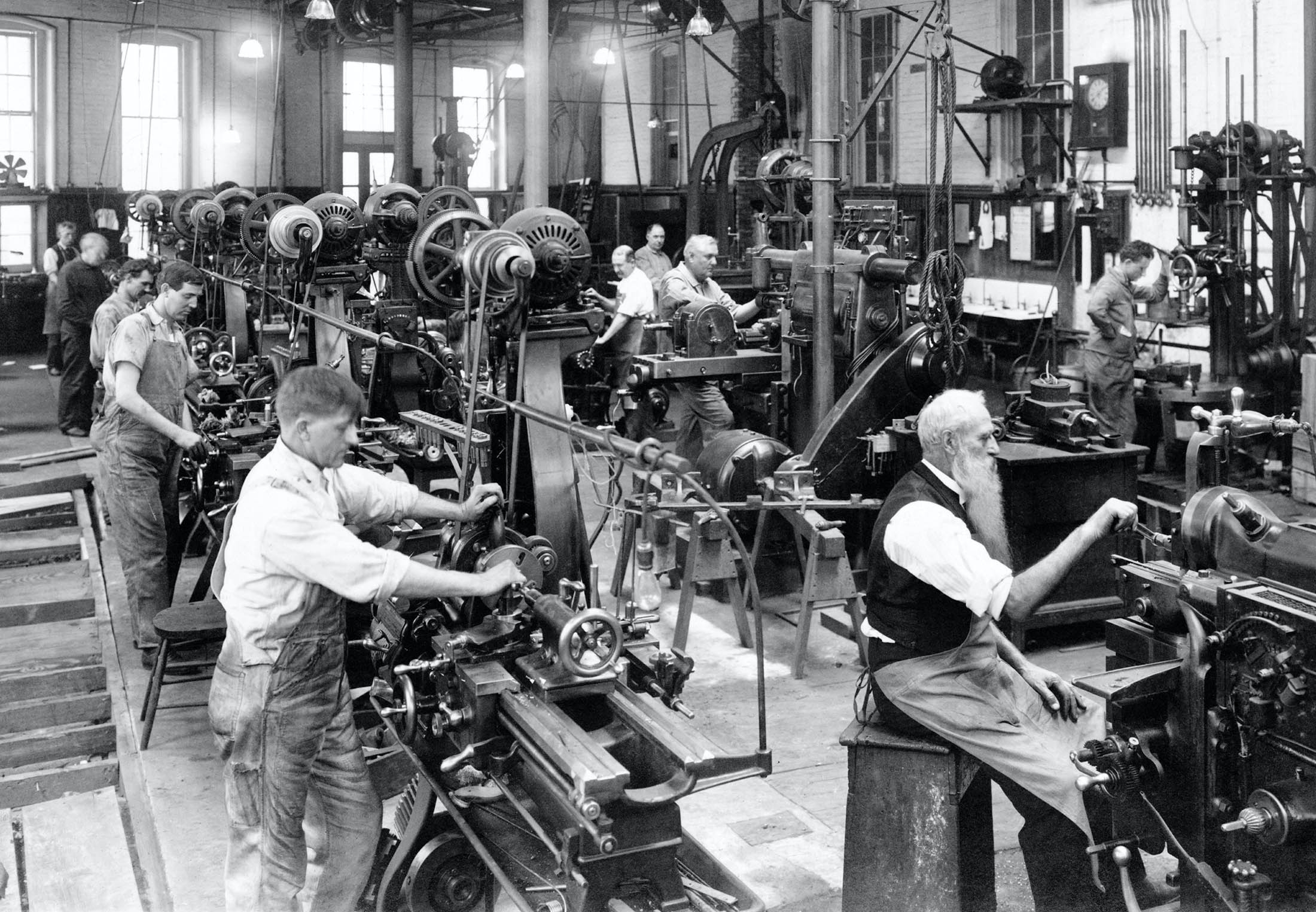 Hvor begyndte industrialiseringen? | historienet.dk