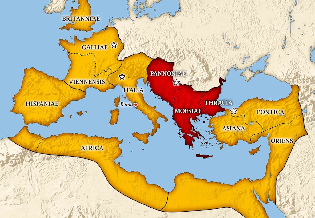 Kejsar Diocletianus förslavade romarna | varldenshistoria.se
