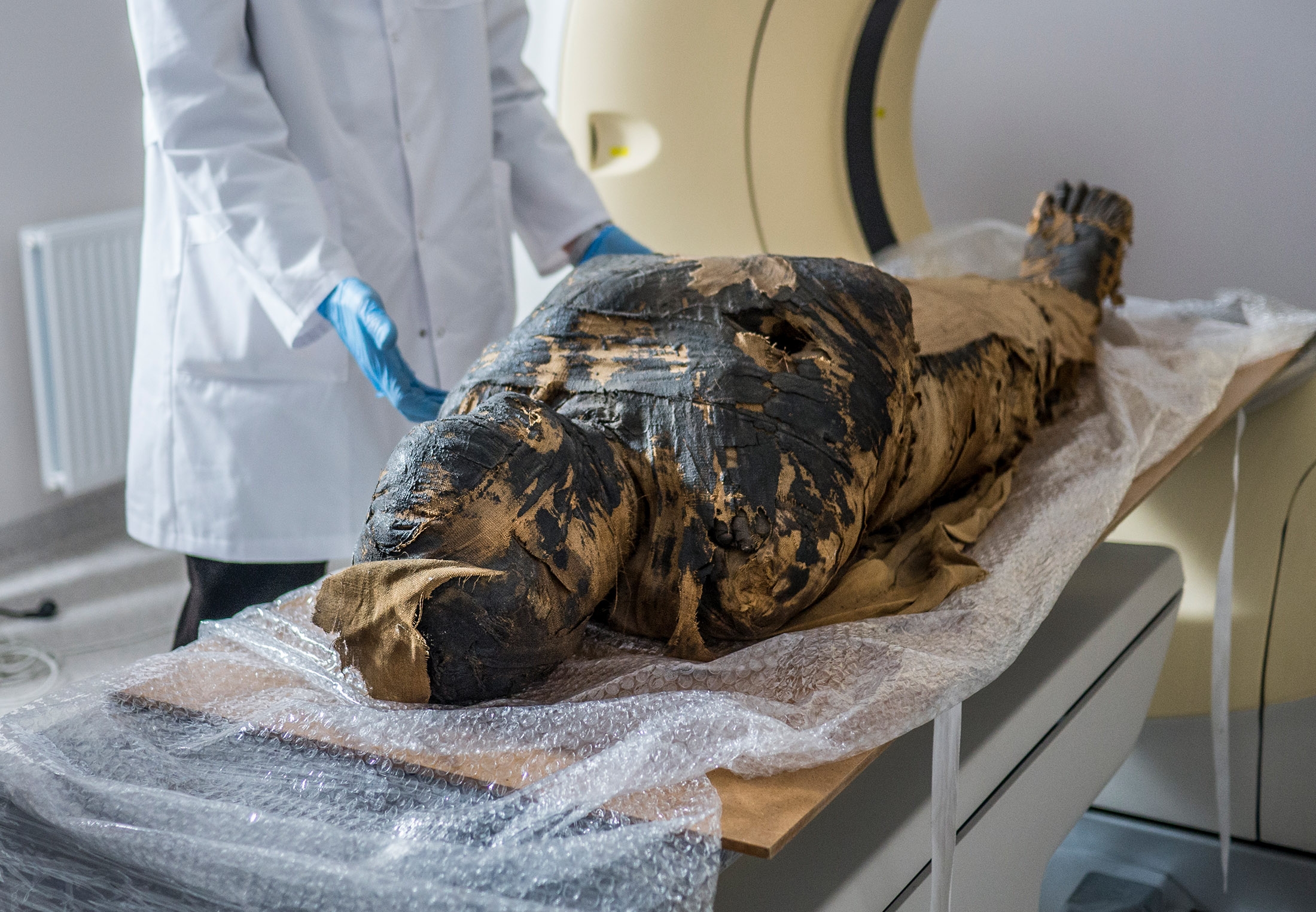 Egyptisk mumie bærer en verdenssensation i maven | historienet.dk