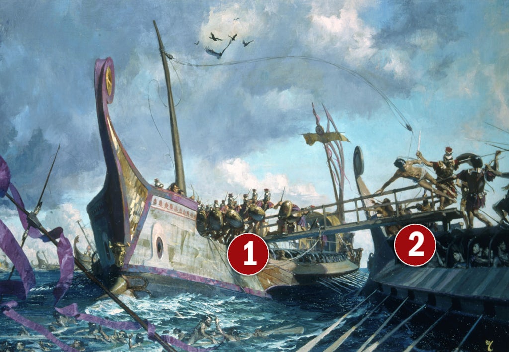 Romeinse schepen sloopten Carthago | Historianet.nl