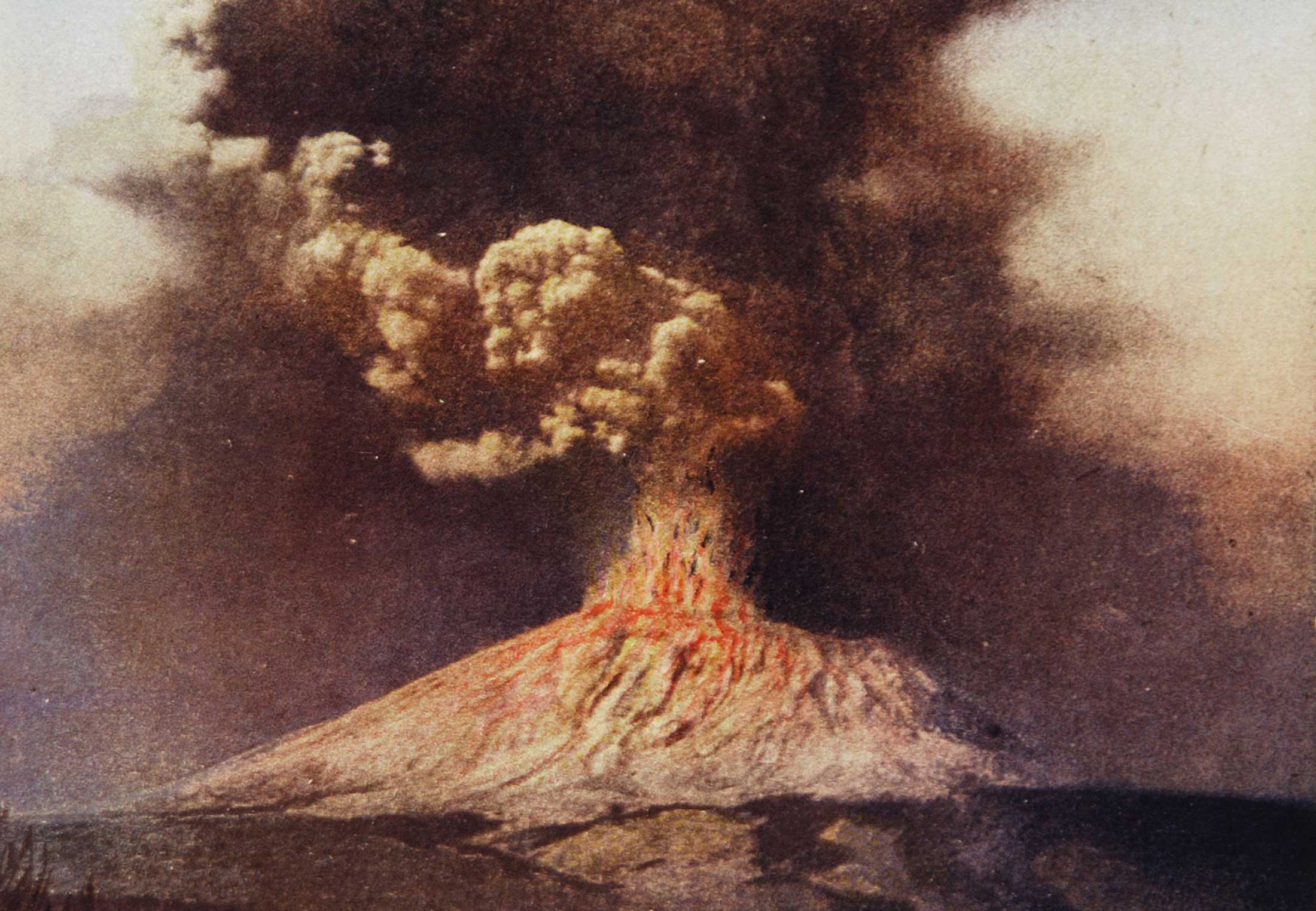 Vulkanutbrott kostade den franske kungen huvudet | Varldenshistoria.se