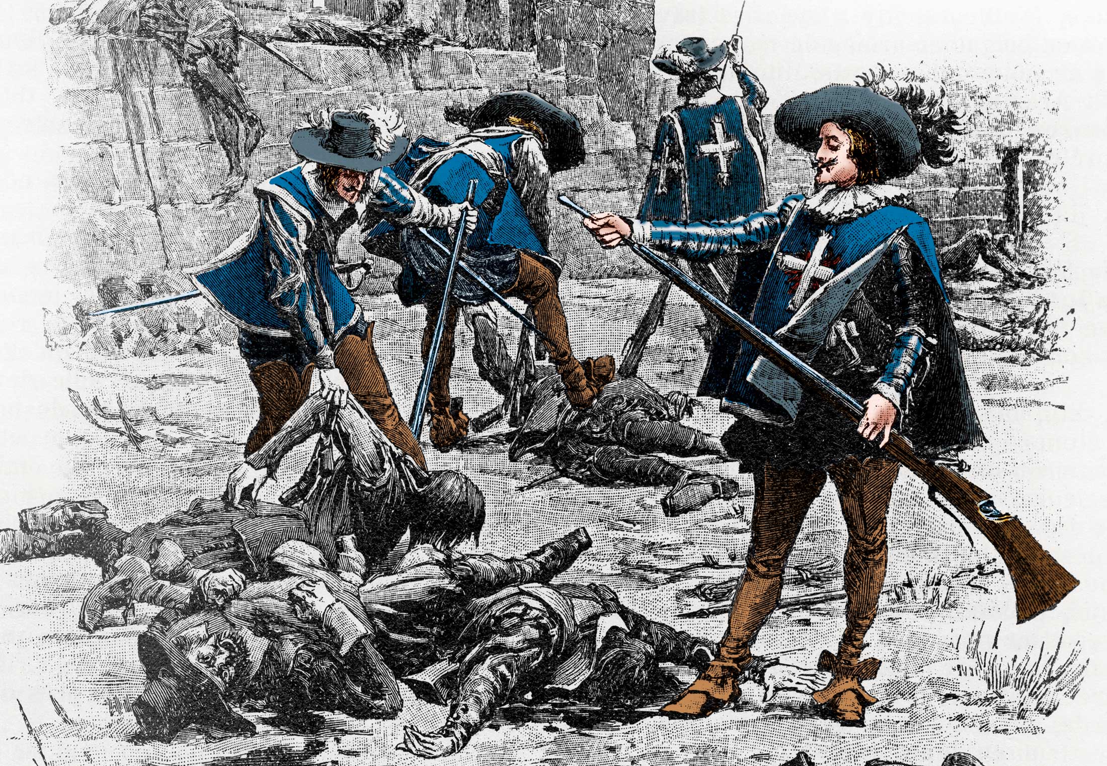 Action-brag: Ny film om De Tre Musketerer stikker kården ind, hvor det ...