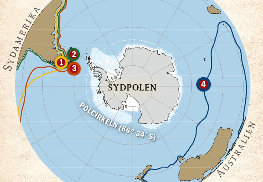 Amundsen och Scott kämpade på liv och död om att nå Sydpolen ...