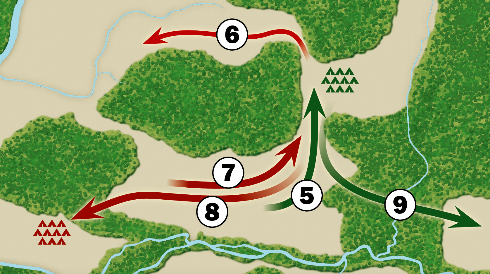 Muslimerna tränger in i frankerriket | varldenshistoria.se