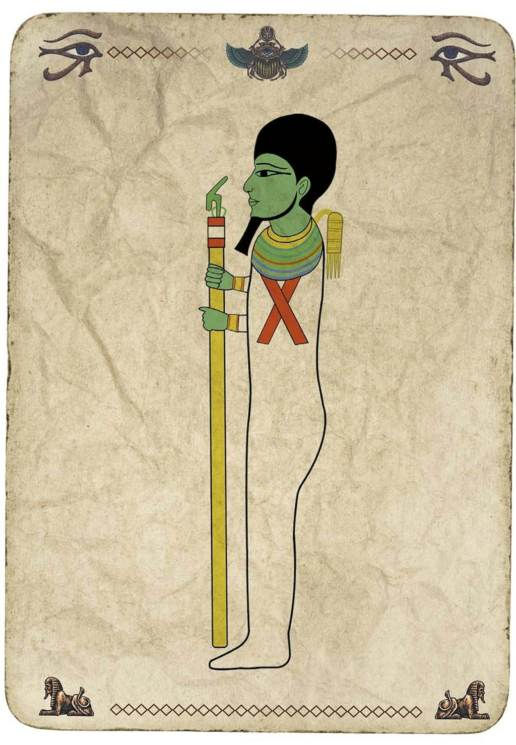 De vigtigste egyptiske guder | Historienet.dk