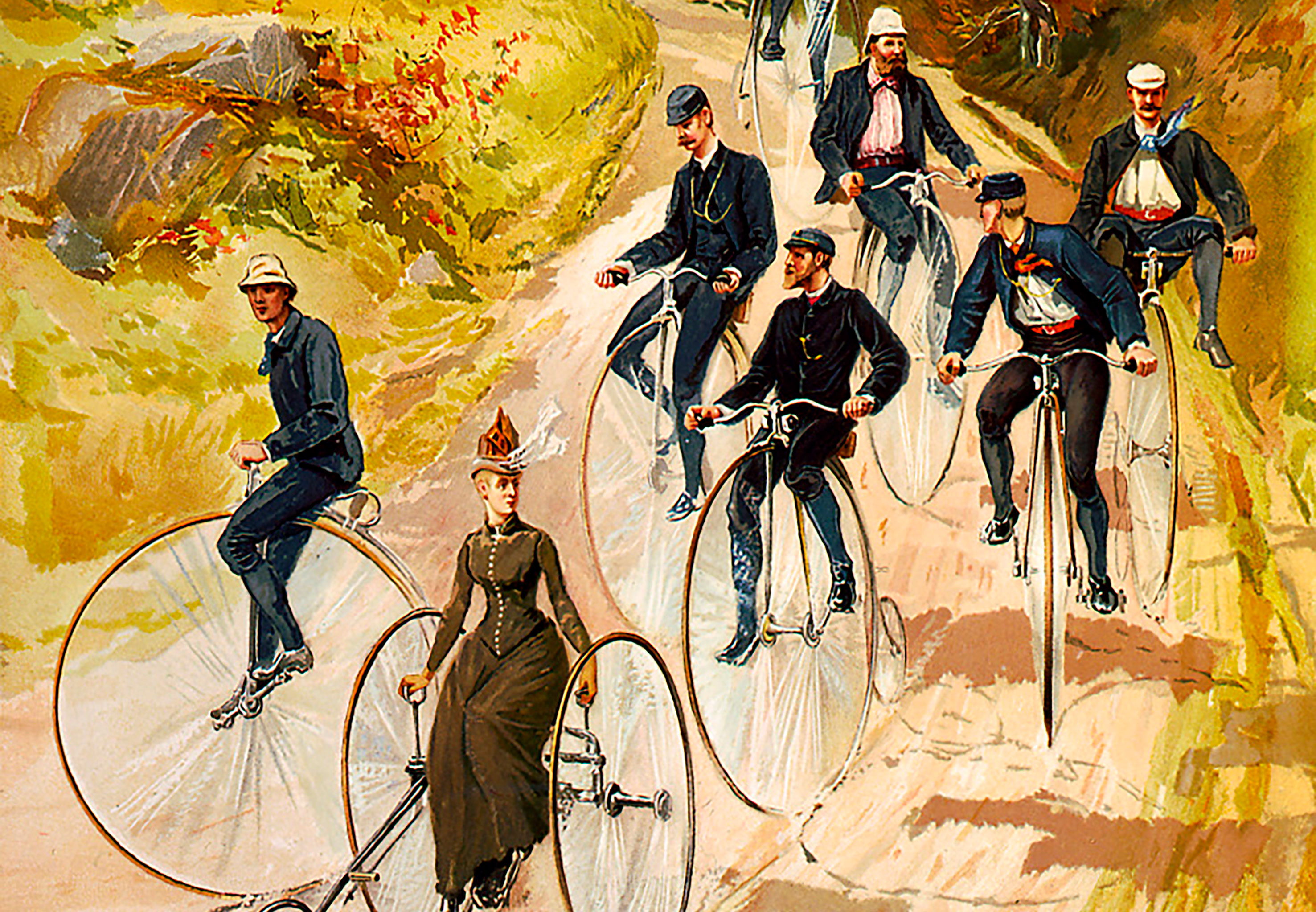 Cykelns historia: från livsfarlig maskin till topptrimmad racer ...