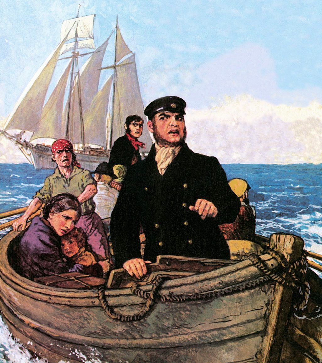 Spøgelsesskibet Mary Celeste fundet på åbent hav | Historienet.dk