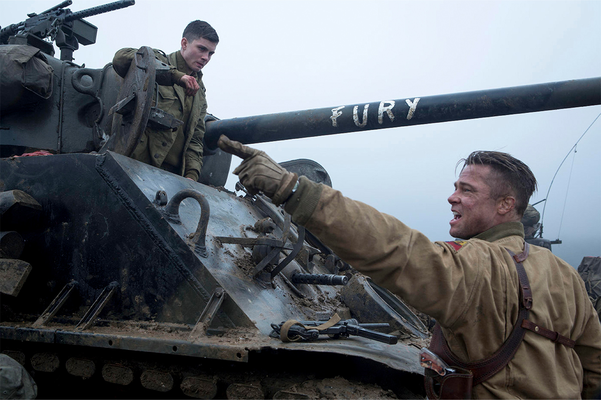 ‘Fury’ sluit je op in de buik van een tank | historianet.nl
