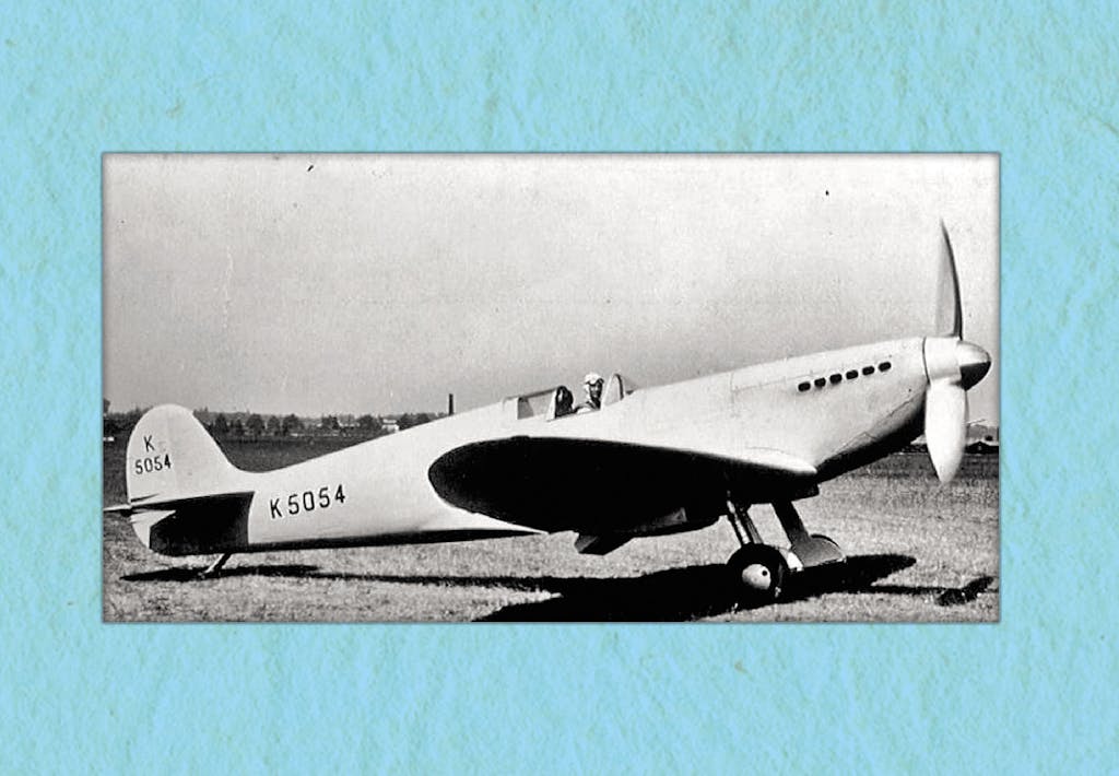 Supermarine Spitfire var Englands bedste militærfly | historienet.dk