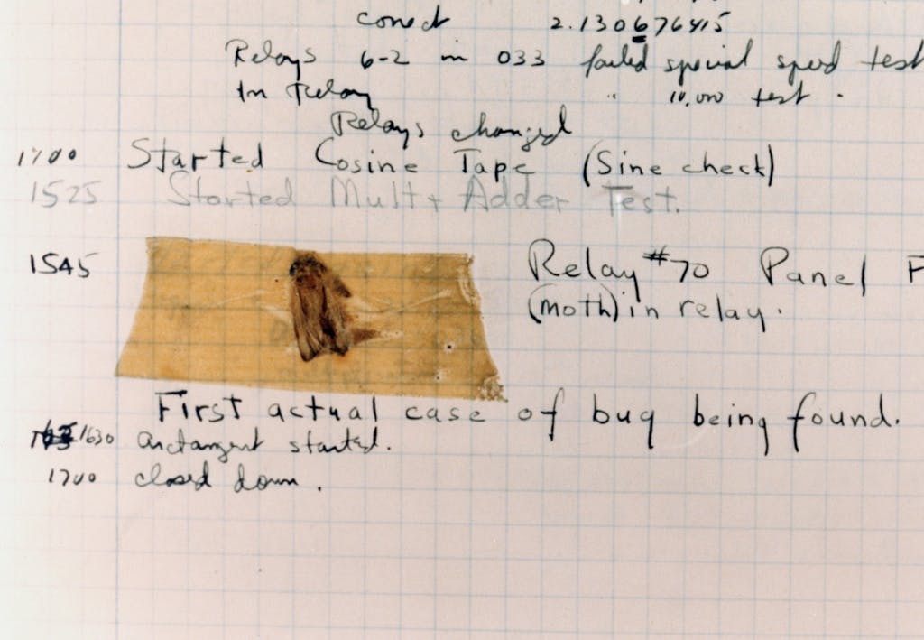 Derfor hedder en computerfejl en “bug” | historienet.dk